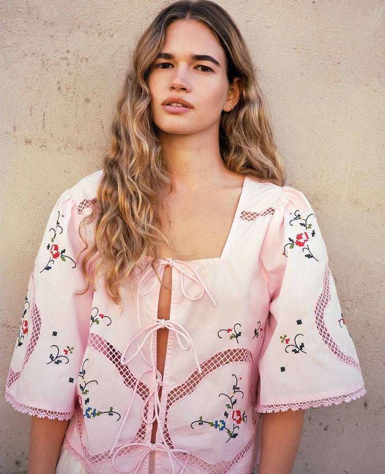 Clematis Top - Dull Rose – SISSEL EDELBO