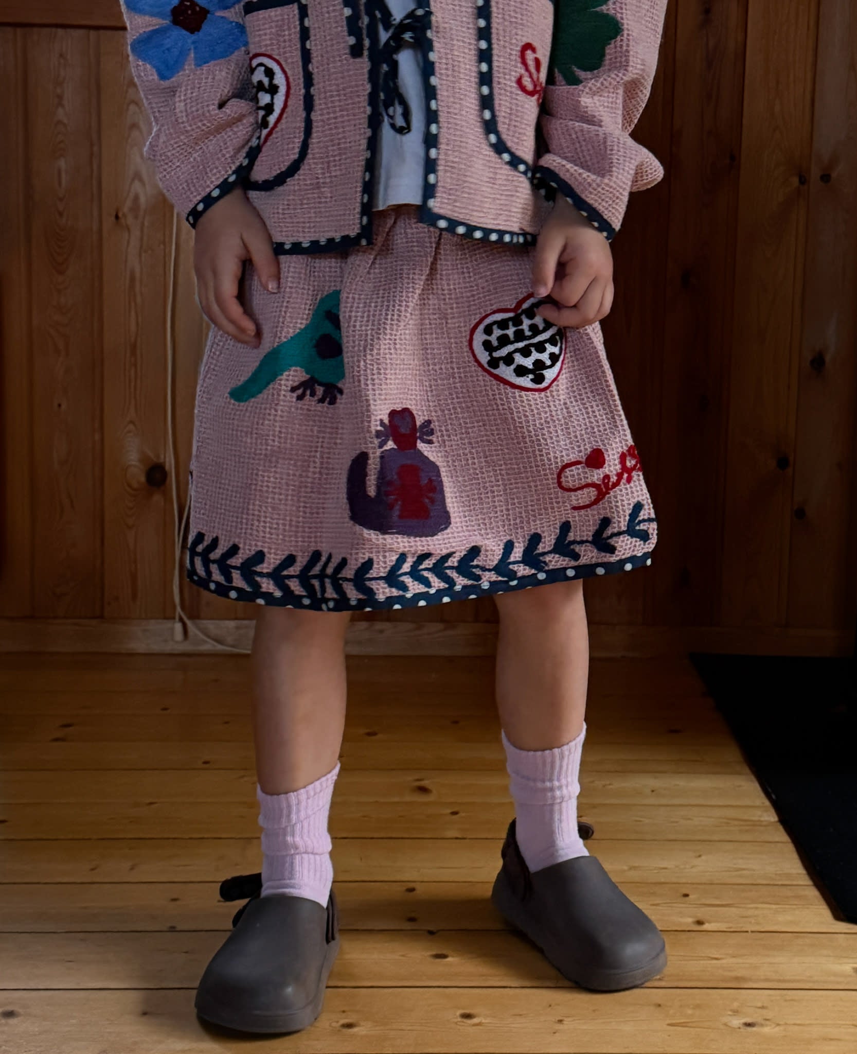 Clio MINI Skirt - Rose – SISSEL EDELBO