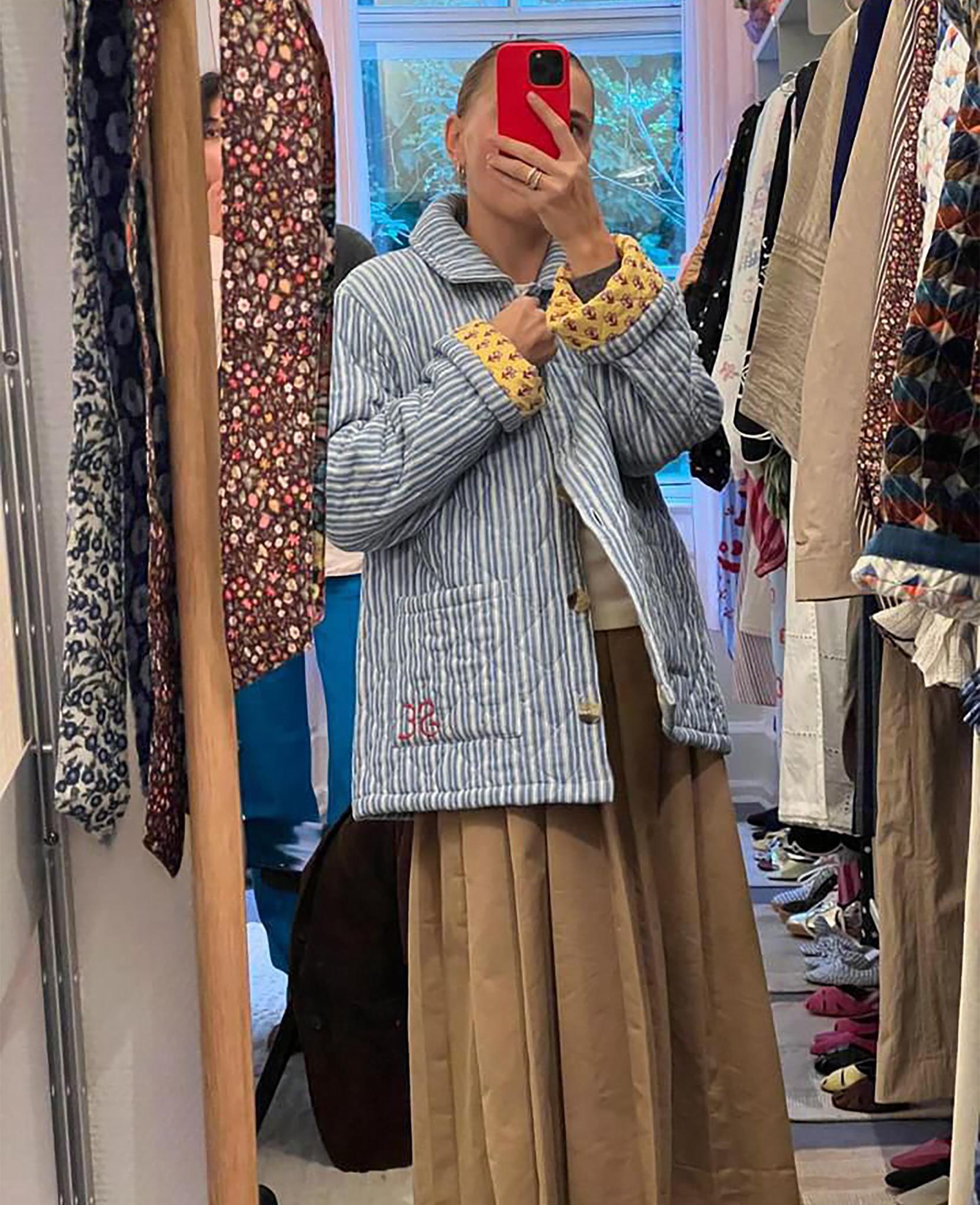 Ira Jacket - Blue Stripes – SISSEL EDELBO