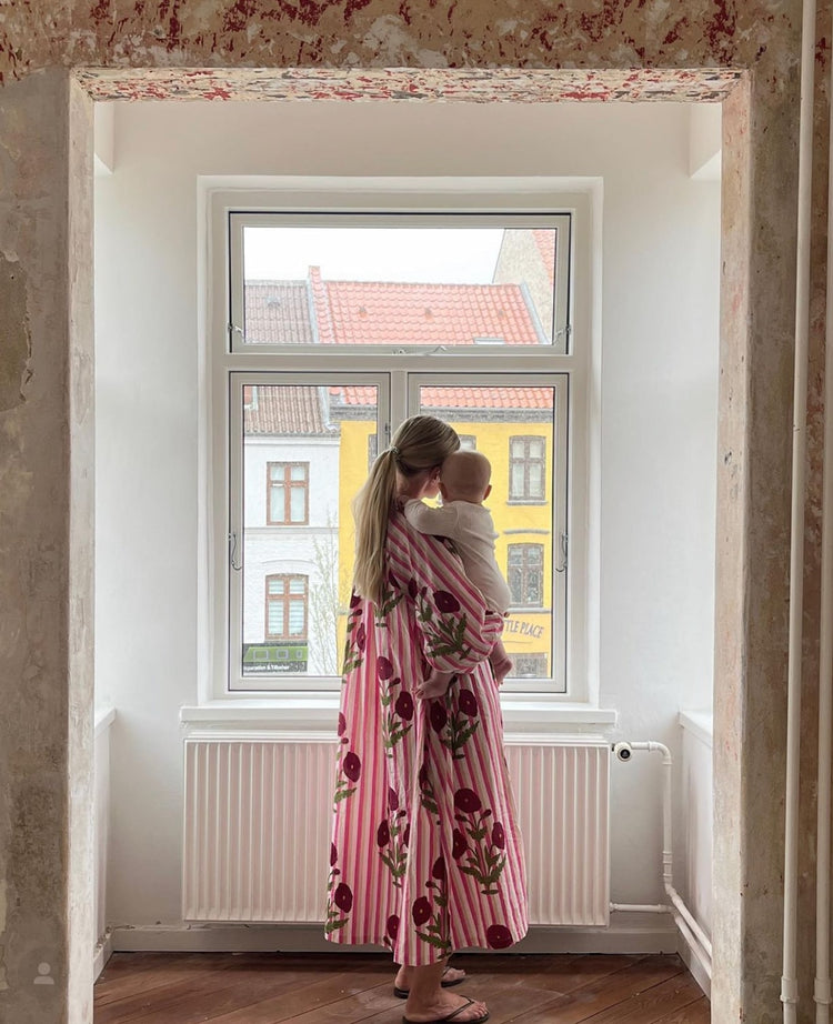 Lara Dress - Poppy Rose – SISSEL EDELBO