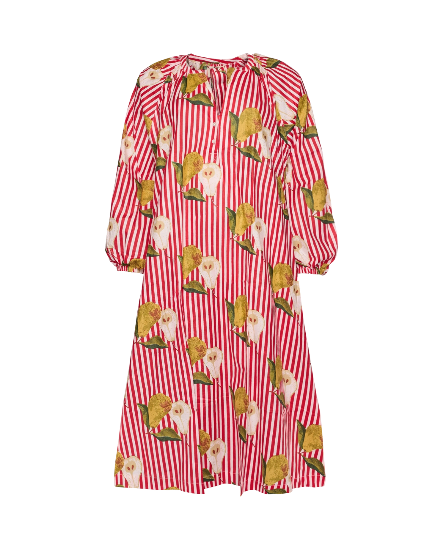 Lara Dress - Red Stripes – SISSEL EDELBO