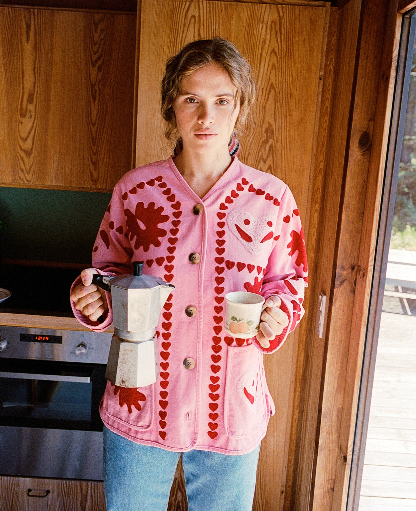 Maggie Jacket - Rose Heart – SISSEL EDELBO