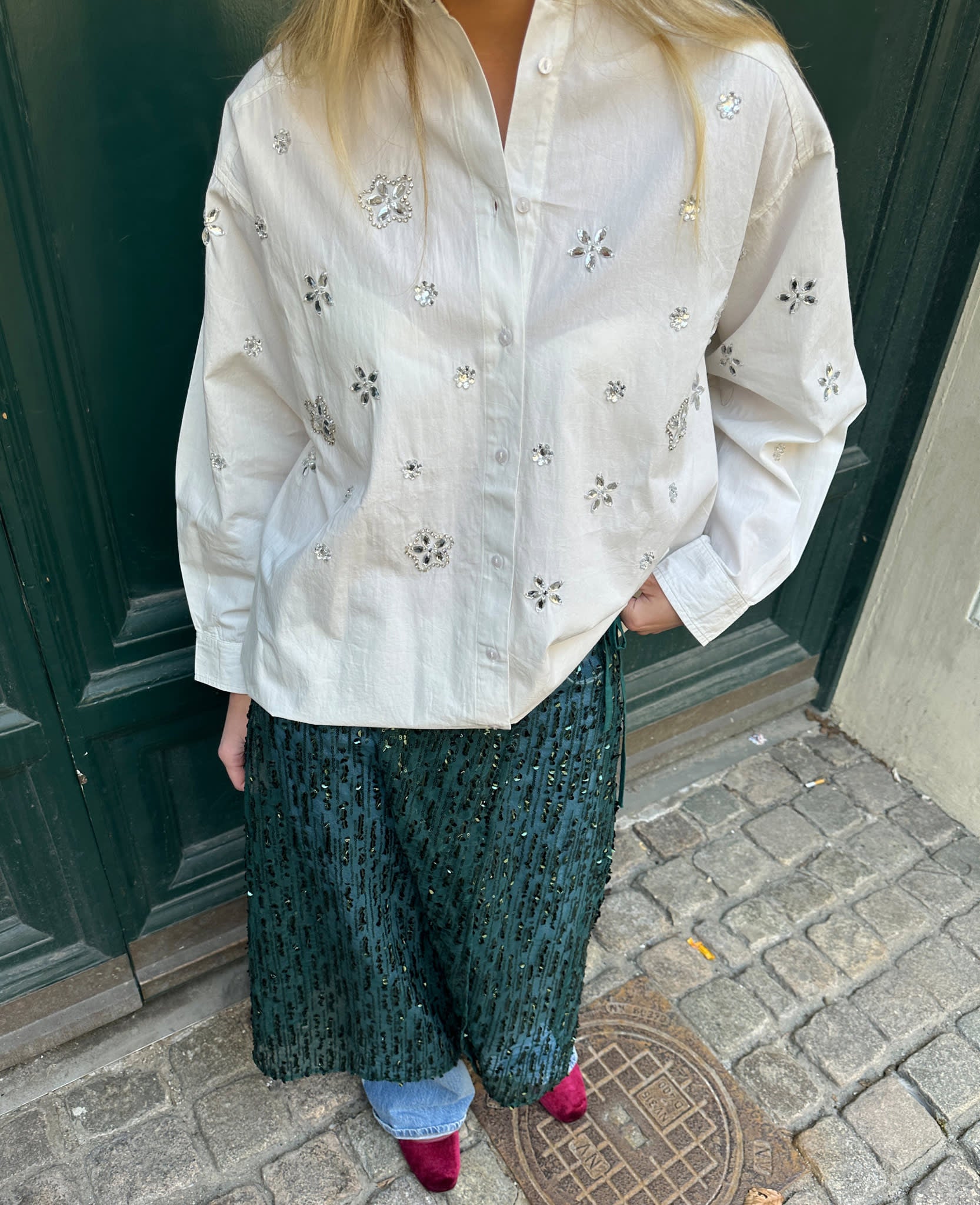 Terese Shirt - Snow White – SISSEL EDELBO