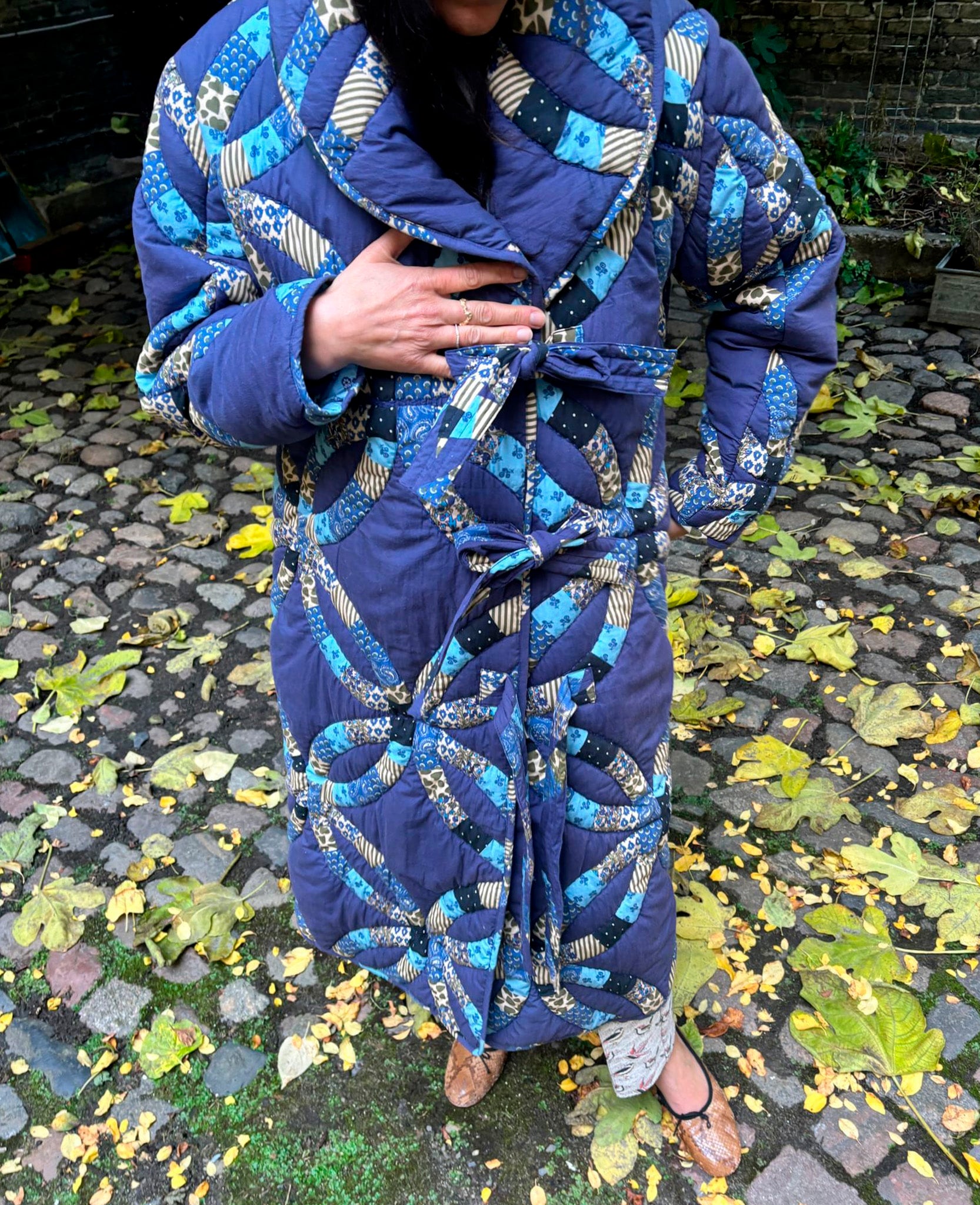 Sade Coat - Blue Circle – SISSEL EDELBO